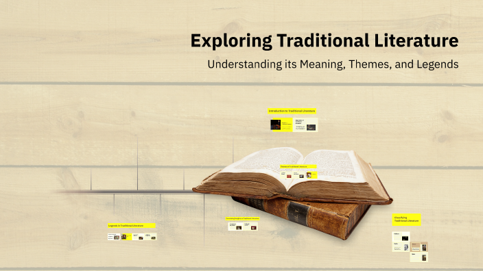 Exploring Traditional Literature by icloud music on Prezi