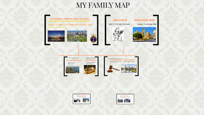 MY FAMILY MAP by Julia Bechara
