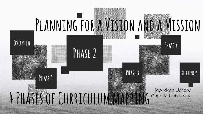 Four Phases of Curriculum Mapping by Merideth Ussery on Prezi