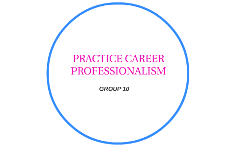 PRACTICE CAREER PROFESSIONALISM by kay amoroso on Prezi