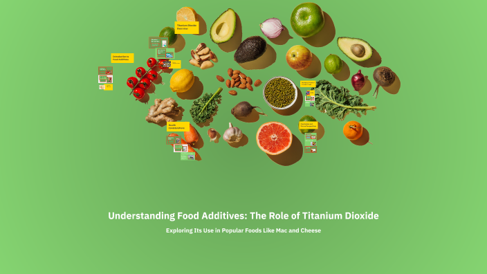 Understanding Food Additives: The Role of Titanium Dioxide by alexandra ...