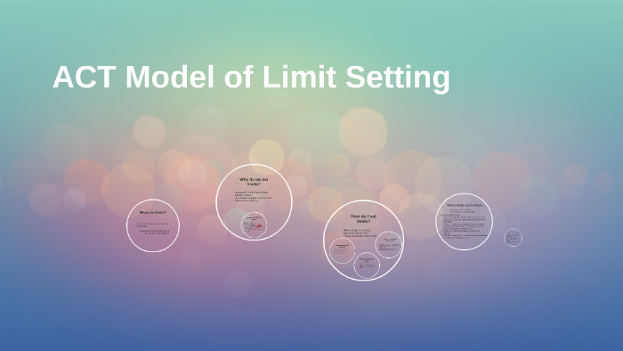 ACT Model of Limit Setting by Lea Blust on Prezi