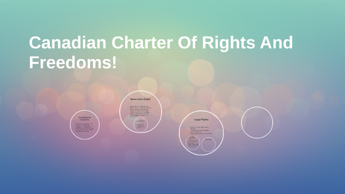 Canadian Charter Of Rights And Freedoms! by dezarae fisher on Prezi