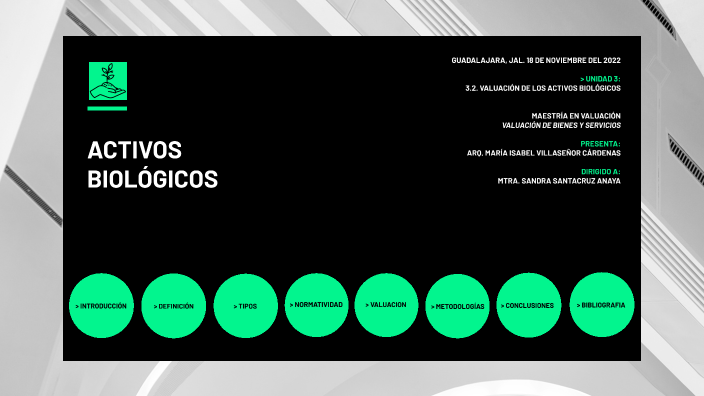 Activos Biológicos by Isabel Villasenor on Prezi