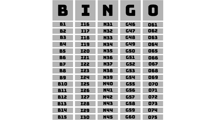 Bingo by Jack White on Prezi