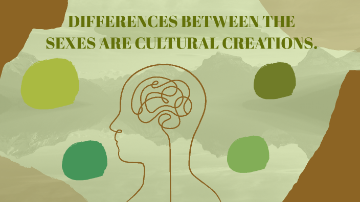 Differences Between The Sexes Are Cultural Creations By Lili Ella