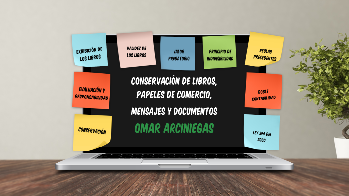 conservacion de libros y papeles de comercio, mensaje de datos y documentos by Beto Arciniegas ...