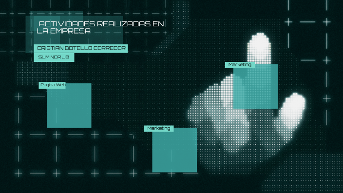 ACTIVIDADES REALIZADAS EN LA EMPRESA by CRISTIAN FABIAN BOTELLO ...