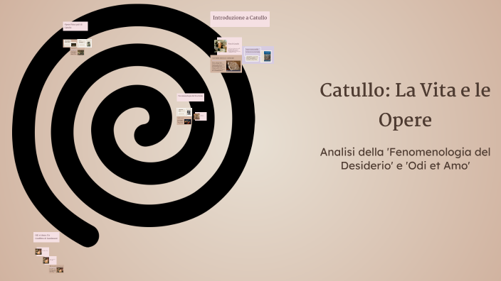 Catullo: La Vita e le Opere by Stefania Buttiglione on Prezi