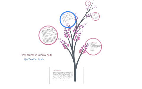 How to make a bow bun by Christina Devitt on Prezi