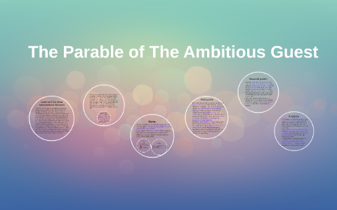 The Parable of The Ambitious Guest by Je Ching on Prezi