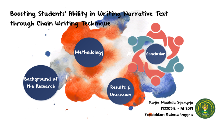 Boosting Students' Ability in Writing Narrative Text through Chain Writing Technique by Raysa ...