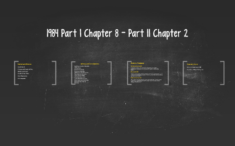 1984 Chapter 8 - 2 Seminar by Sara Chimenti on Prezi