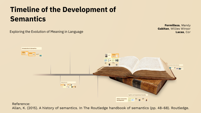 Timeline of the Development of Semantics by Willies Winsor Gutierrez ...