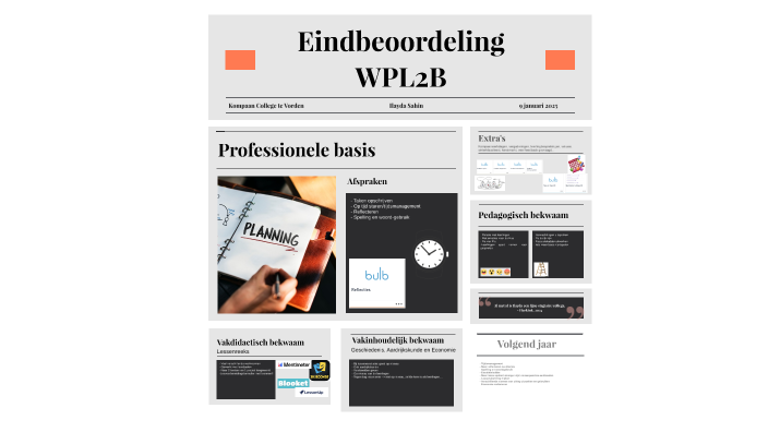eindevaluatie wpl2 Kompaan College by Ilayda Sahin on Prezi