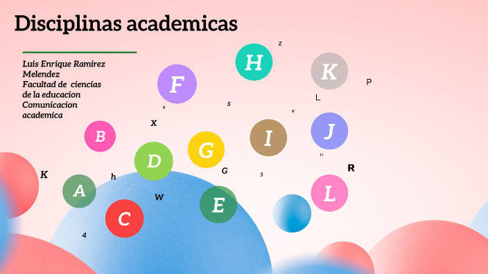 Disciplinas academicas by Luis Enrique Ramírez Meléndez on Prezi
