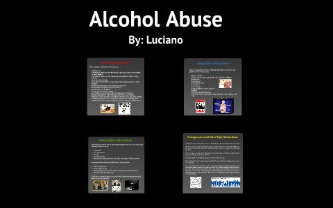 Alcohol Abuse by Luciano