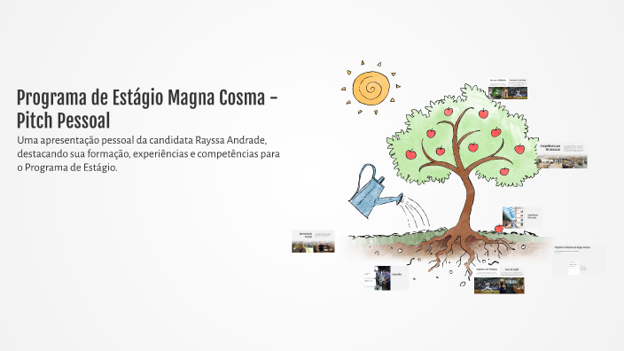 Programa de Estágio Magna Cosma - Pitch Pessoal by Rayanne Araujo on Prezi