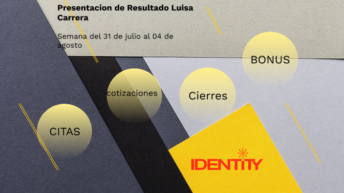 PRESENTACION DE RESULTADOS LUISITA HERMOSA by Luisa Marleni Carrera ...