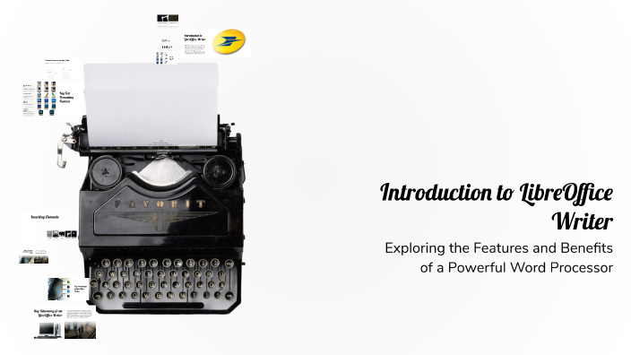 Introduction to LibreOffice Writer by utkarsh singh on Prezi