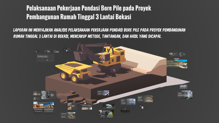 Pelaksanaan Pekerjaan Pondasi Bore Pile pada Proyek Pembangunan Rumah ...