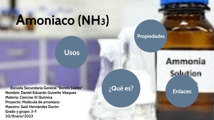 Molécula Amoniaco by DANIEL EDUARDO GUIRETTE VAZQUEZ on Prezi