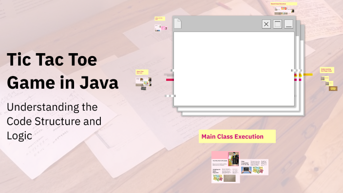 Tic Tac Toe Game in Java by max leese on Prezi