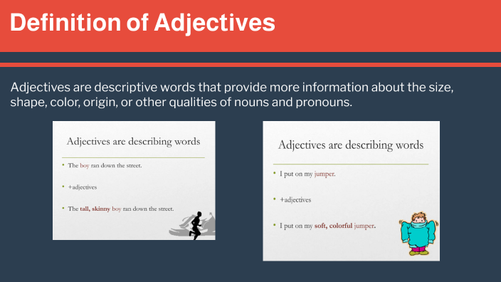 Exploring Adjectives by s s on Prezi