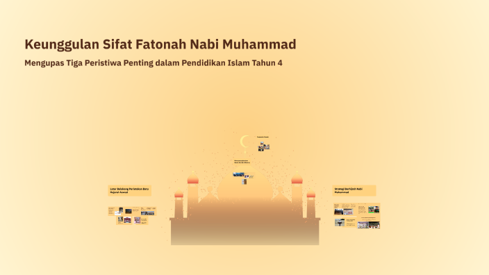 Keunggulan Sifat Fatonah Nabi Muhammad by Sir Army on Prezi