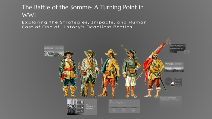 The Battle of the Somme: A Turning Point in WWI by bgzz scory on Prezi