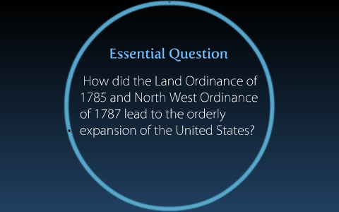 Land Ordinance of 1785 & Northwest Ordinance of 1787 by Theresa Bogema ...