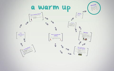 The structure of a warm up by megan oaten on Prezi