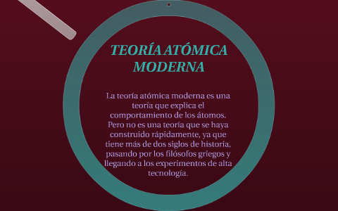 TEORÍA ATÓMICA MODERNA by Jorge Tuquinga on Prezi
