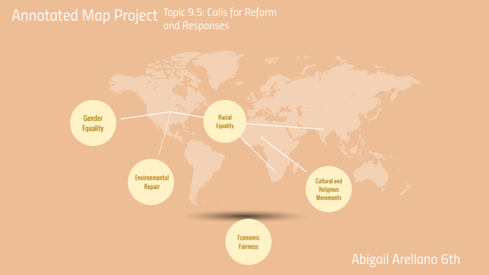 annotated map project by abby arielle on Prezi