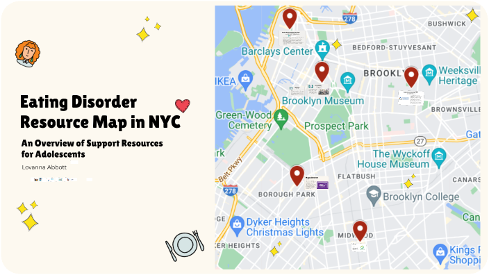 Eating Disorder Resource Map in NYC by Lovanna Abbott on Prezi