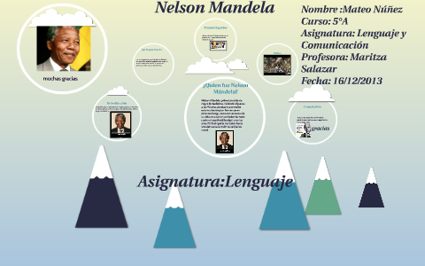 la biografia de nelson mandela by mateo nuñez on Prezi