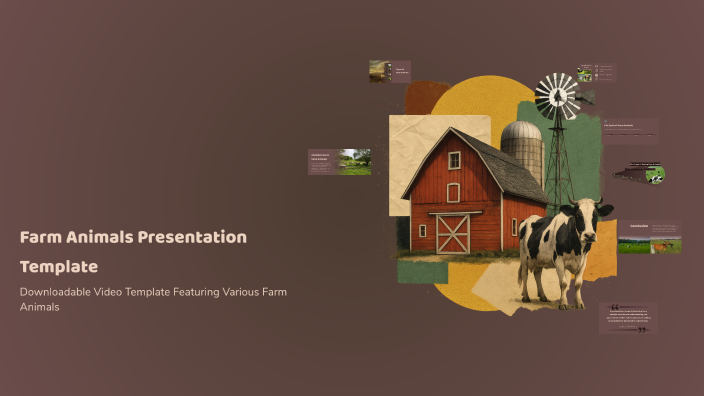 Farm Animals Presentation Template by Diana Pavlovic on Prezi