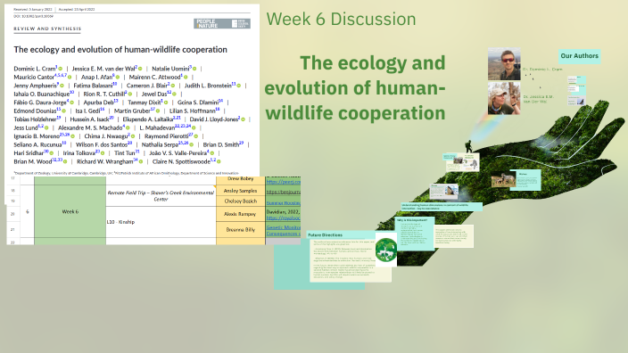 Human-Wildlife Cooperation by Ans Samples on Prezi