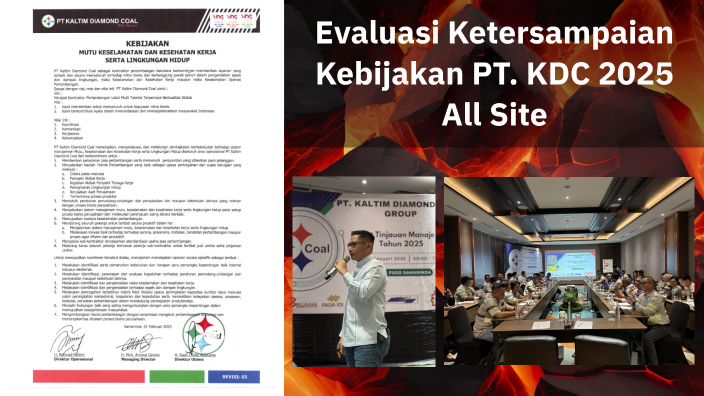 Evaluasi Ketersampaian Kebijakan PT. KDC 2025 by Antonio Ximenes on Prezi