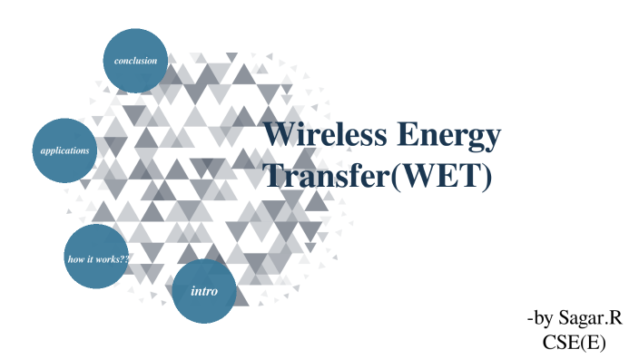 Wireless Energy Transfer by on Prezi