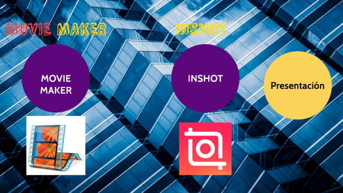 Inshot y Movie Maker by Rasheth Macías on Prezi
