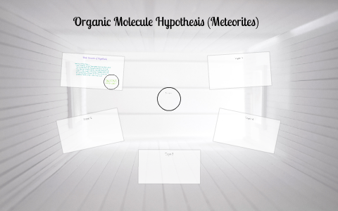 Organic Molecule Hypothesis (Meteorites) by Honors Bio Group 5 on Prezi