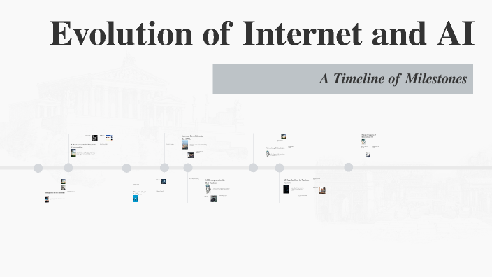 Timeline of Internet and AI Milestones by Luan Rodrigues on Prezi