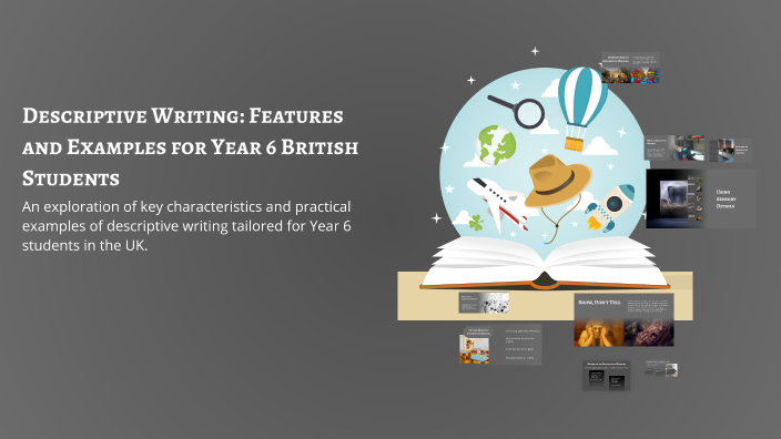 Descriptive Writing: Features and Examples for Year 6 British Students ...