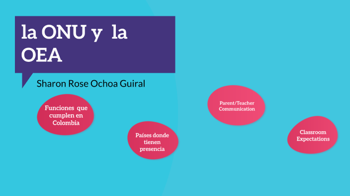 la ONU y la OEA by sharon ochoa guiral on Prezi