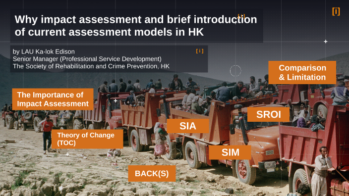Why impact assessment and brief introduction of current assessment ...