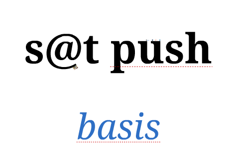 sat push - basis by Alberto Alvarado on Prezi