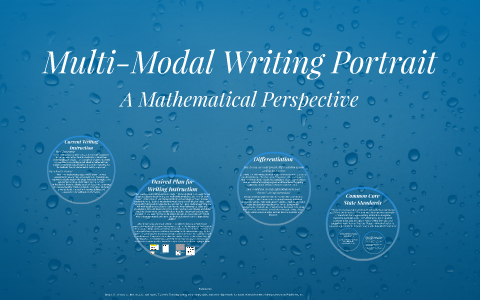Multi-Modal Writing Portrait by Justin Buchanan on Prezi