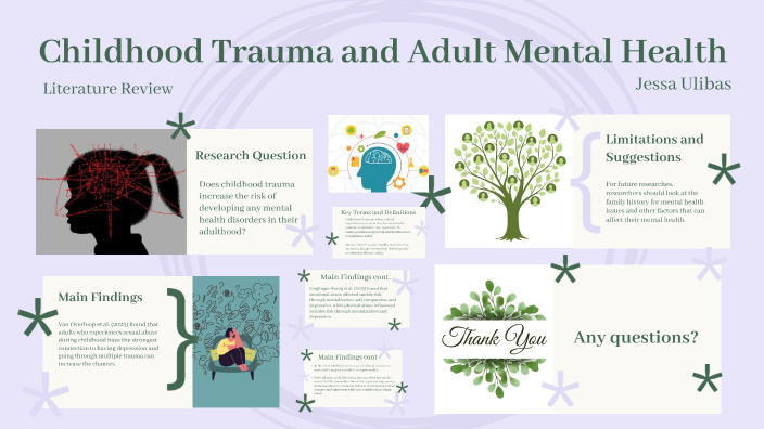 Childhood Trauma and Adult Mental health by Jessa Ulibas on Prezi