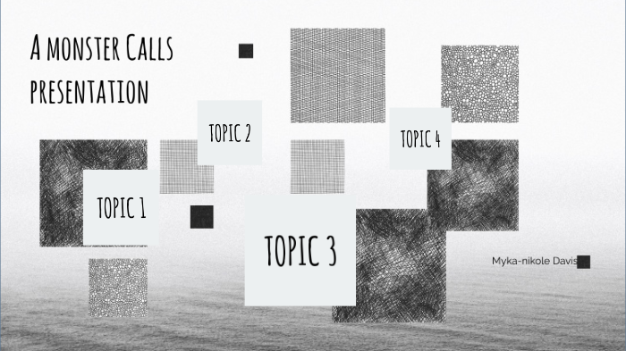 A Monster calls final assignment by Myka Davis on Prezi